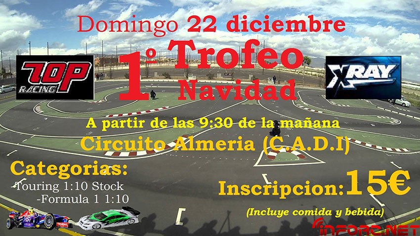 Trofeo de Navidad Touring 1/10 y Formula 1 en C.A.D.I., Almería ...